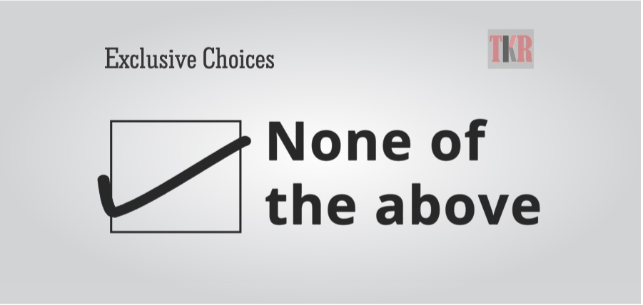 Ticking the Option which Reads “None of the Above” | by Layla Jayden ...