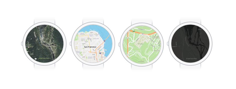 7 tips for optimizing your smartwatch map style | by Mapbox | maps for ...