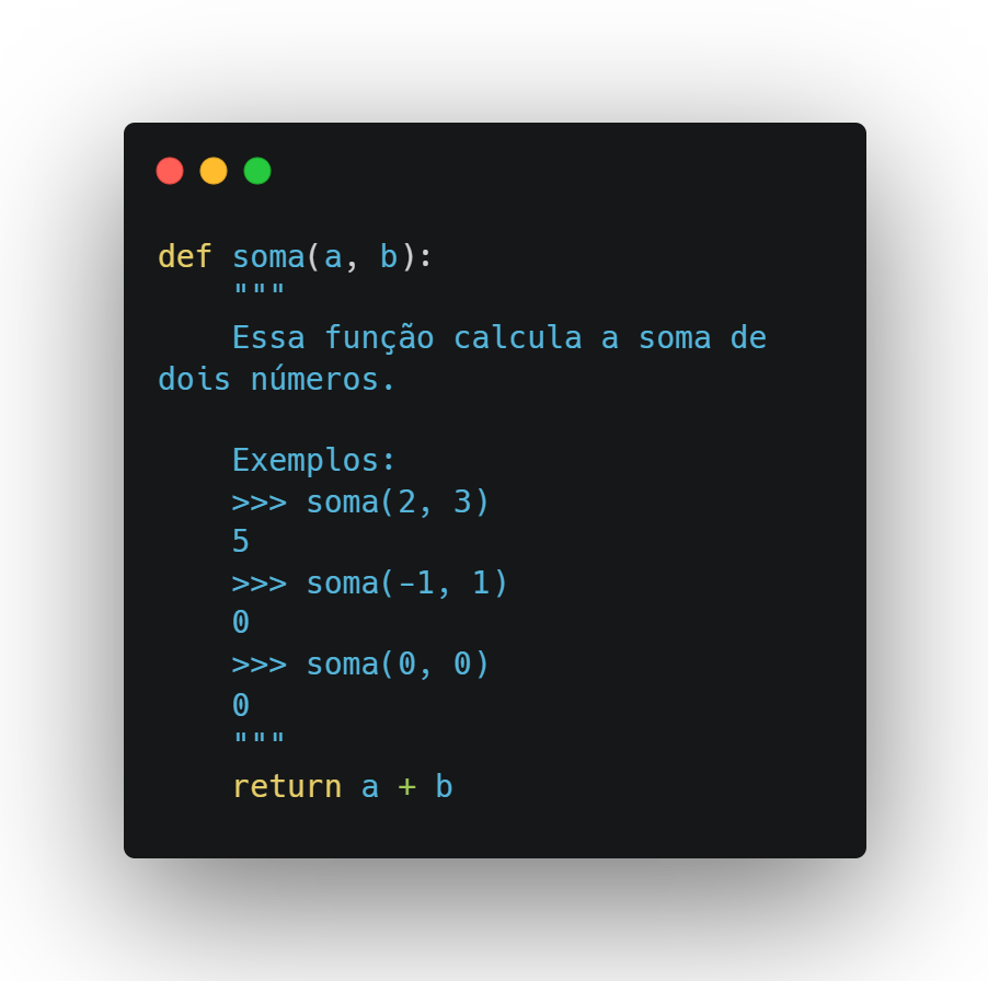 study with me — doctest. O Doctest é um módulo em Python que… | by ...
