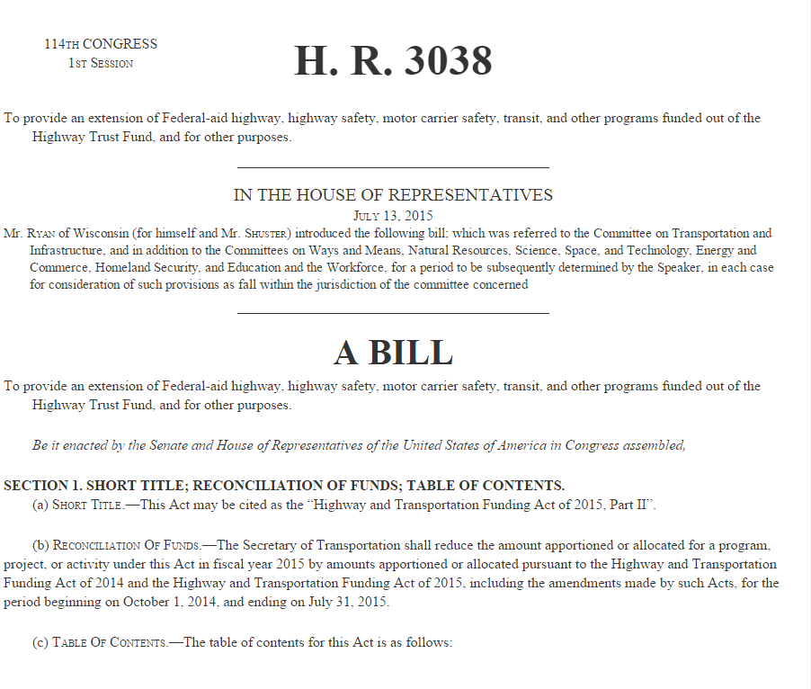 Vote Explanation for H.R. 3038. 07/15/2015 | by Rep. Beto O'Rourke | Medium