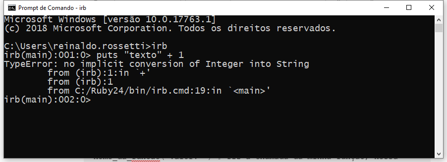 Básico de Ruby - 01. Nesse tutorial vamos falar sobre o… | by Reinaldo Mateus Rossetti Junior ...