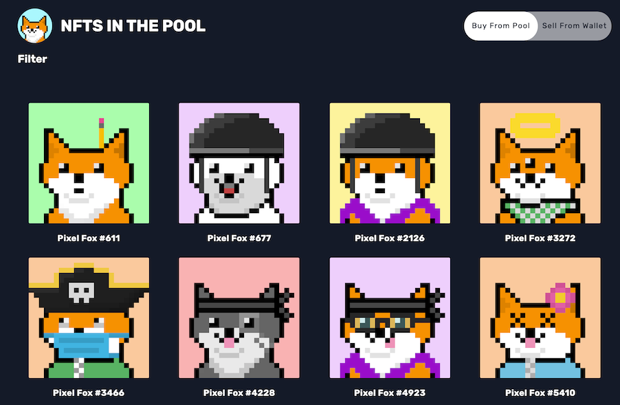 How to Use the Pixel Foxes NFT20 Pool | by Sconey | NFT20 Guides | Medium