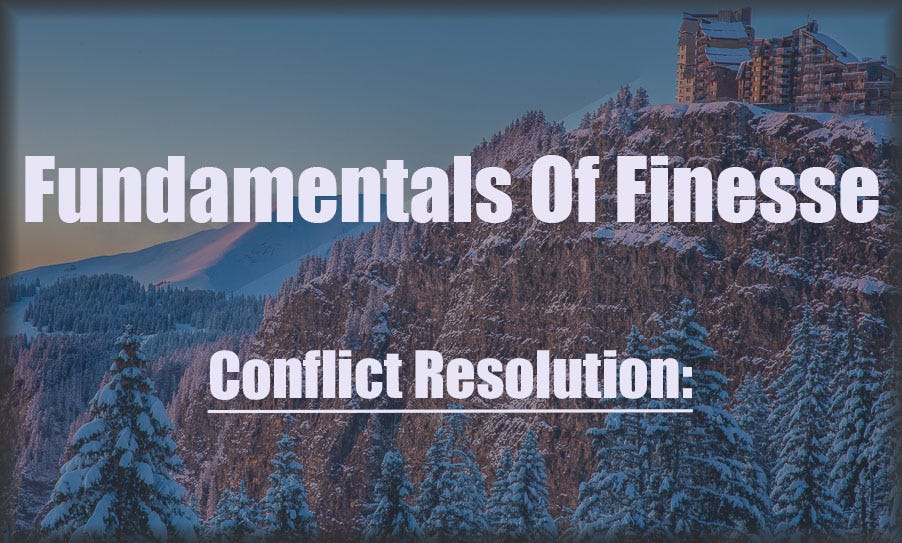 Fundamentals Of Finesse. Basically using finesse in handling… | by ...