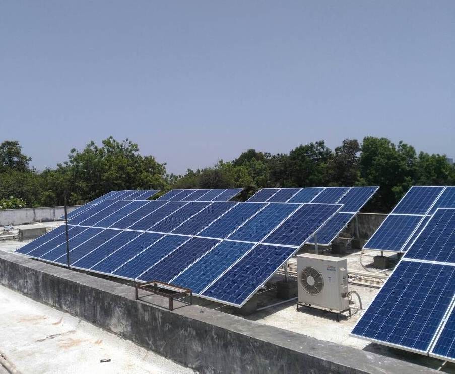 Recent Installation of 25kW On-Grid Solar PV Rooftop Power Plant — Residential in Ahmedabad | by ...