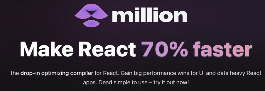Breaking the Boundaries of React: Million.js Unveils a New Performance Paradigm | by neoBazinga ...