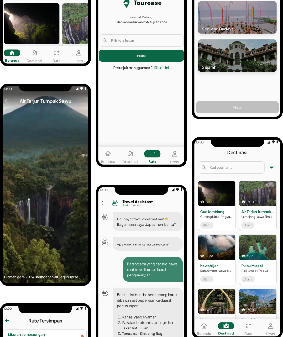 UI/UX Capstone Project — SustainTour (Tour Ease) Mulailah Perjalananmu dan Temukan Destinasi ...