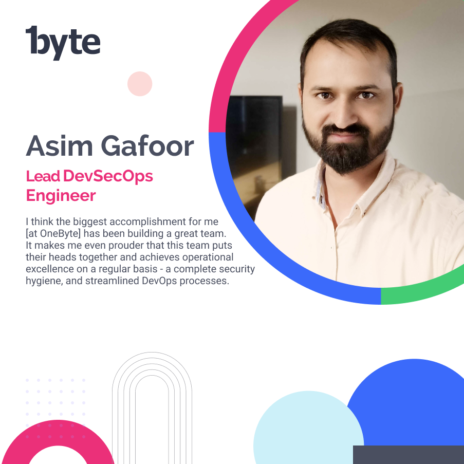 OneByte Employee Spotlight — Asim Ghafoor | by Haadia Athar | OneByte | Medium