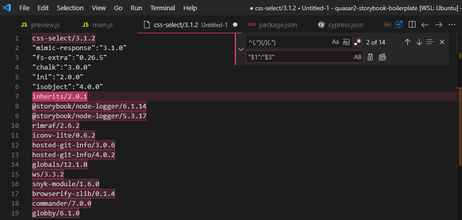 VS Code 정규식으로 문자 치환. Extension이 풍부한 VS Code를 쓰다보니, command 창… | by ...