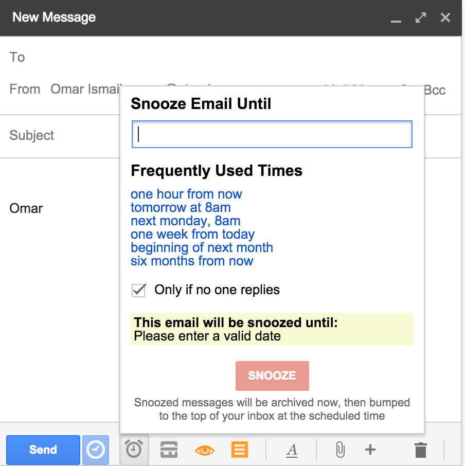 Introducing Email Snooze | by Omar Ismail | Streak | Medium