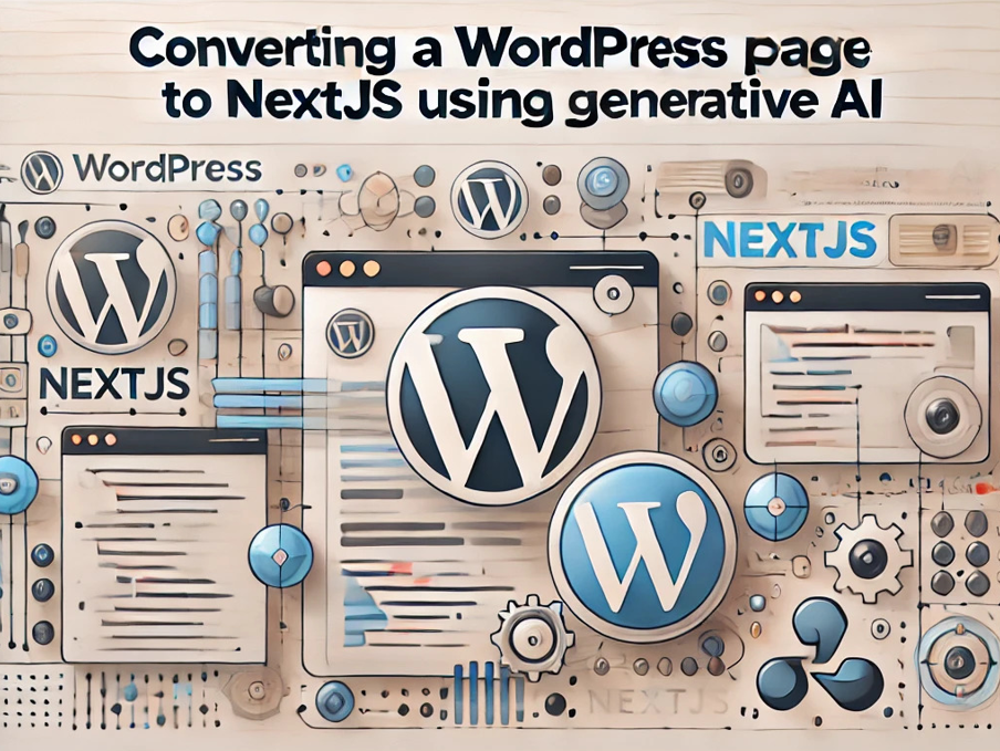 Converting a WordPress page to NextJS using Generative AI | by Md Shofiul Islam | Brain Station ...