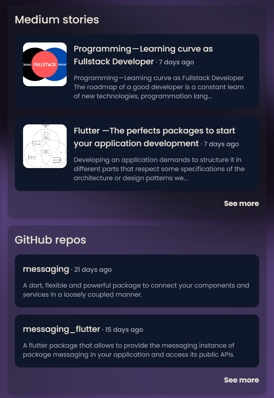 Playground — NestJs, ReactJs, SSR, Glassmorphism for my Website | by Maxime F. | Medium