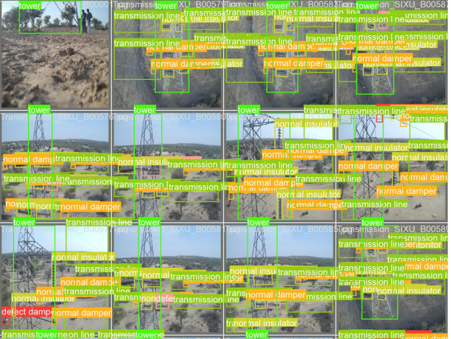 Transmission Line Equipment Detection System Based On Yolov8 Yolov7 Yolov6 Yolov5 Deep Learning