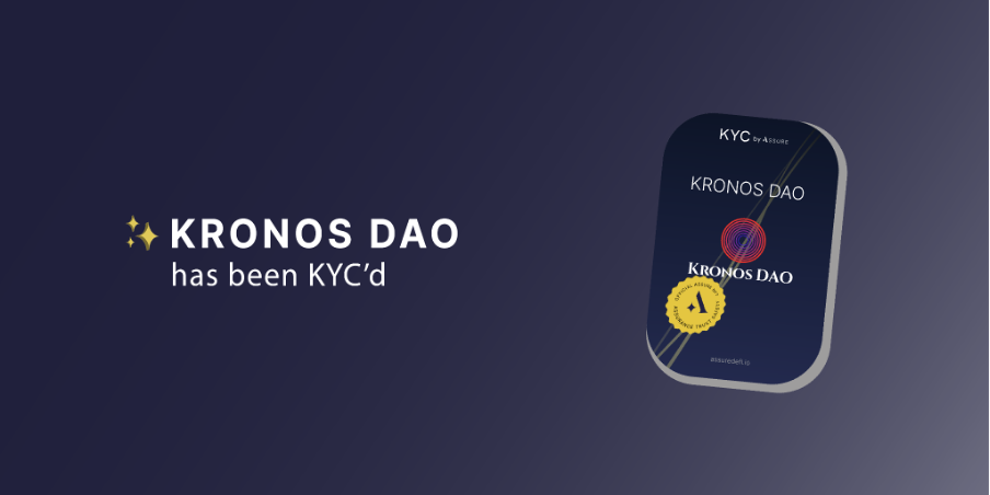 Kronos DAO is Now KYC Approved. Kronos DAO has been KYC’d (💥,💥) | by Kronos | Medium