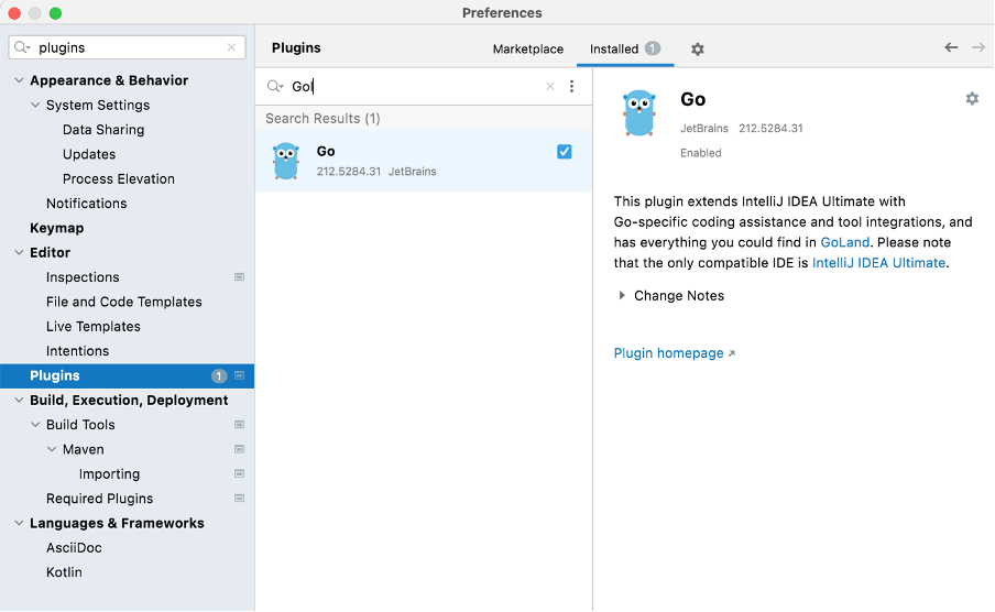 Golang Intellij Idea setup. Introduction | by Nikolai Kriuchkov | Medium