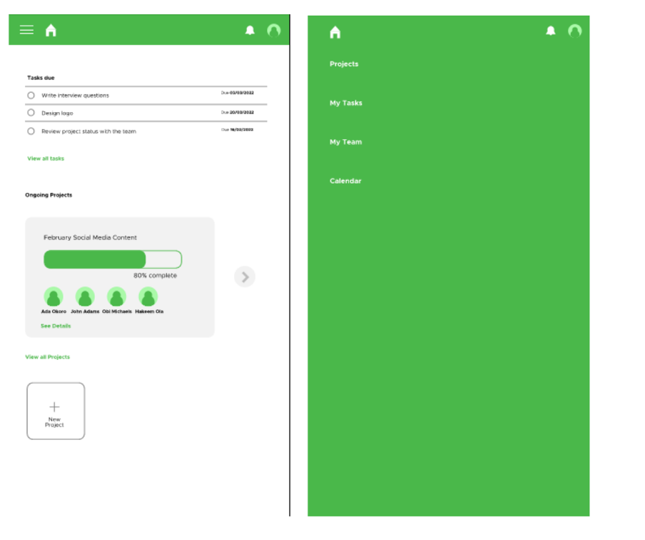 Sync App. I finally completed my Interaction… | by Bukola Alade | Medium