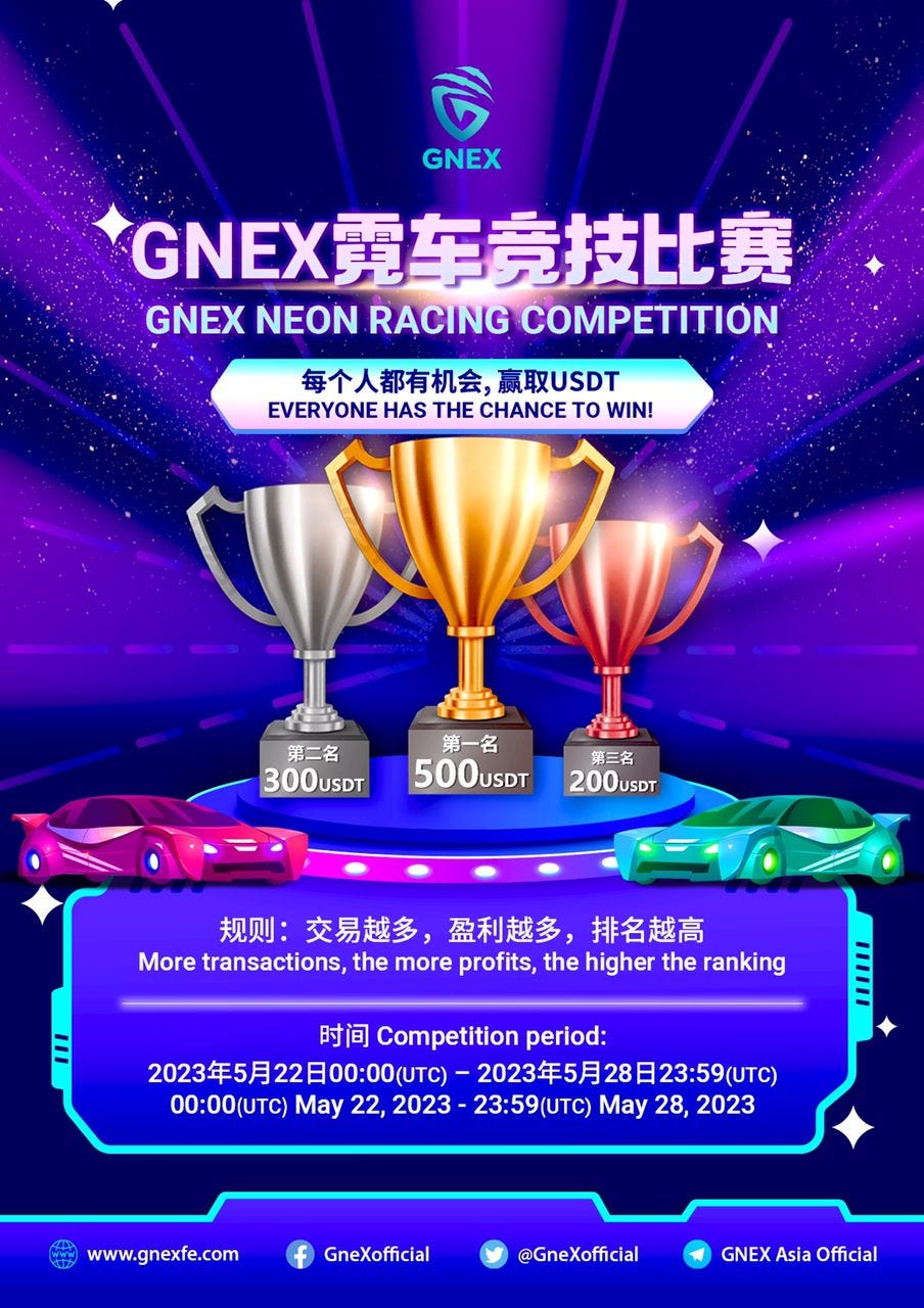 GNEX Game Module “Neon Car Tournament” goes live ! - Gnexfe - Medium