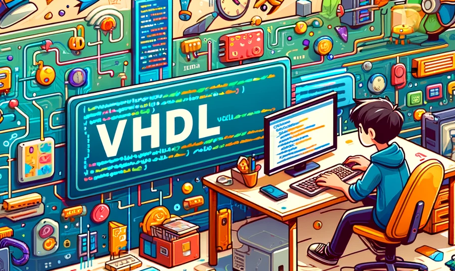 My VHDL practices … Record for register | by Vincent Lorrain | Medium