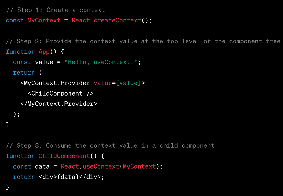 Unlocking The Power Of React Usecontext A Comprehensive Guide To Efficient State Management In