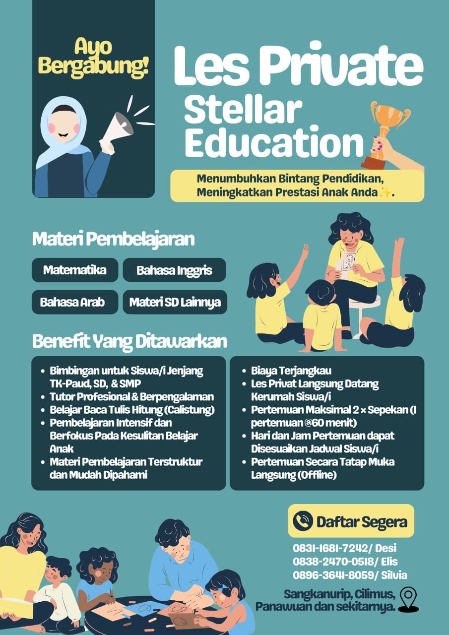 Les Privat Stellar Education Kuningan (WA: 083824700518) | by Elis Widyawati | May, 2024 | Medium