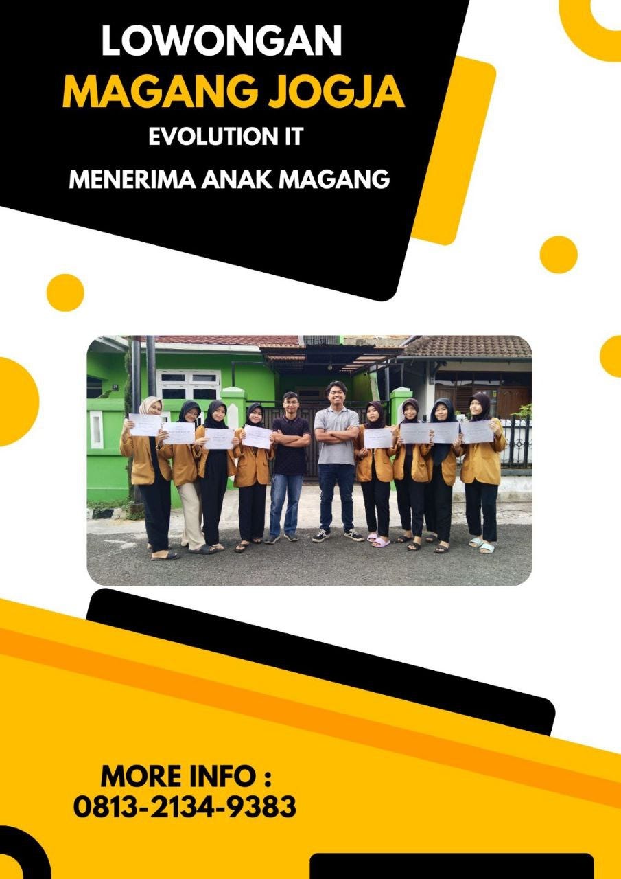 BEBAS BIAYA!, 0813-2134-9398, Tempat Pkl Yogyakarta, Magang Smk Digital ...