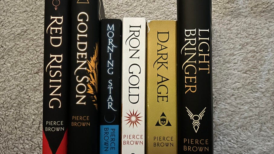 My review. Red Rising Series | by The Kronichles Of Kuranen (The K of K) | Medium