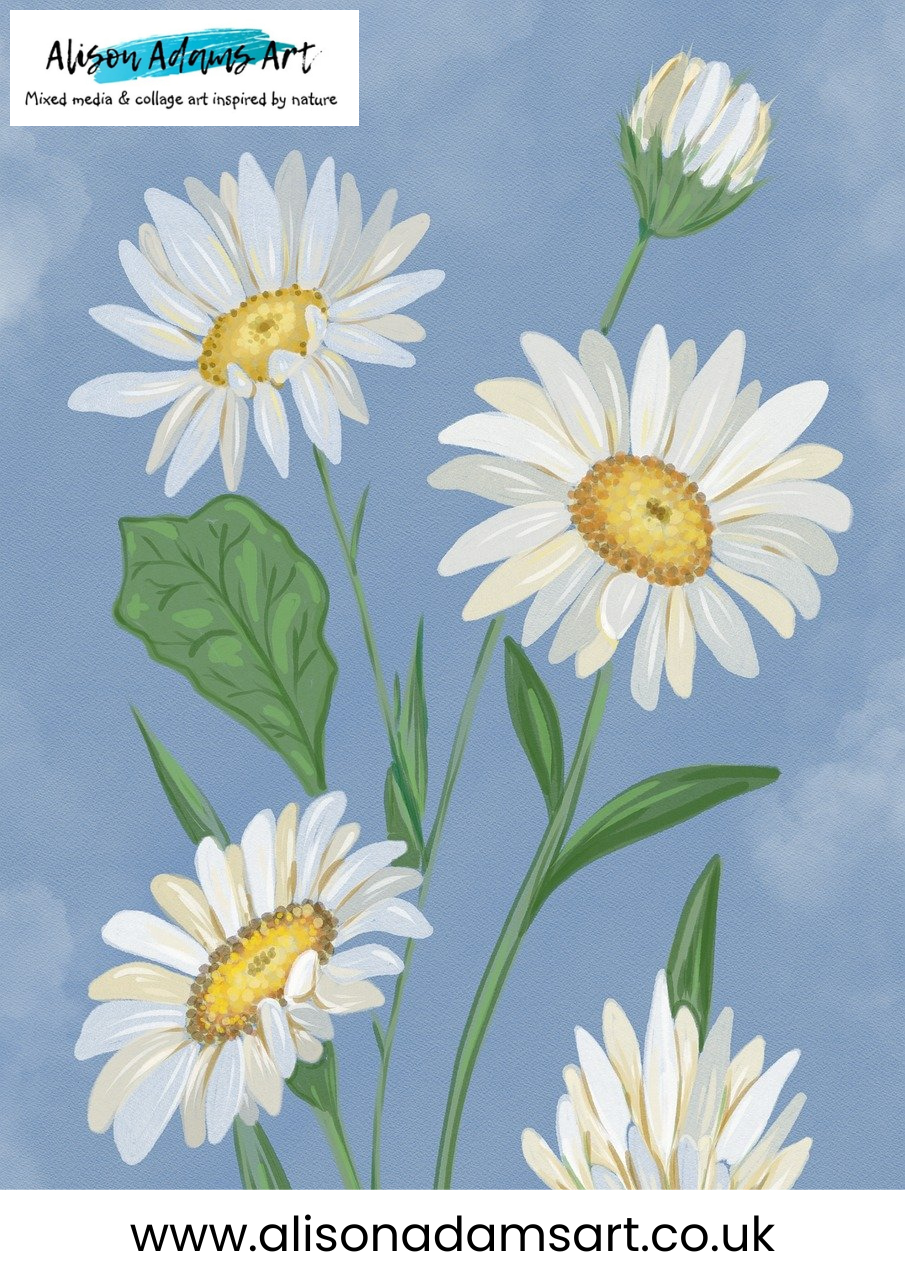 Choosing the Right Floral Artwork for Your Space | by Alison Adams Art ...