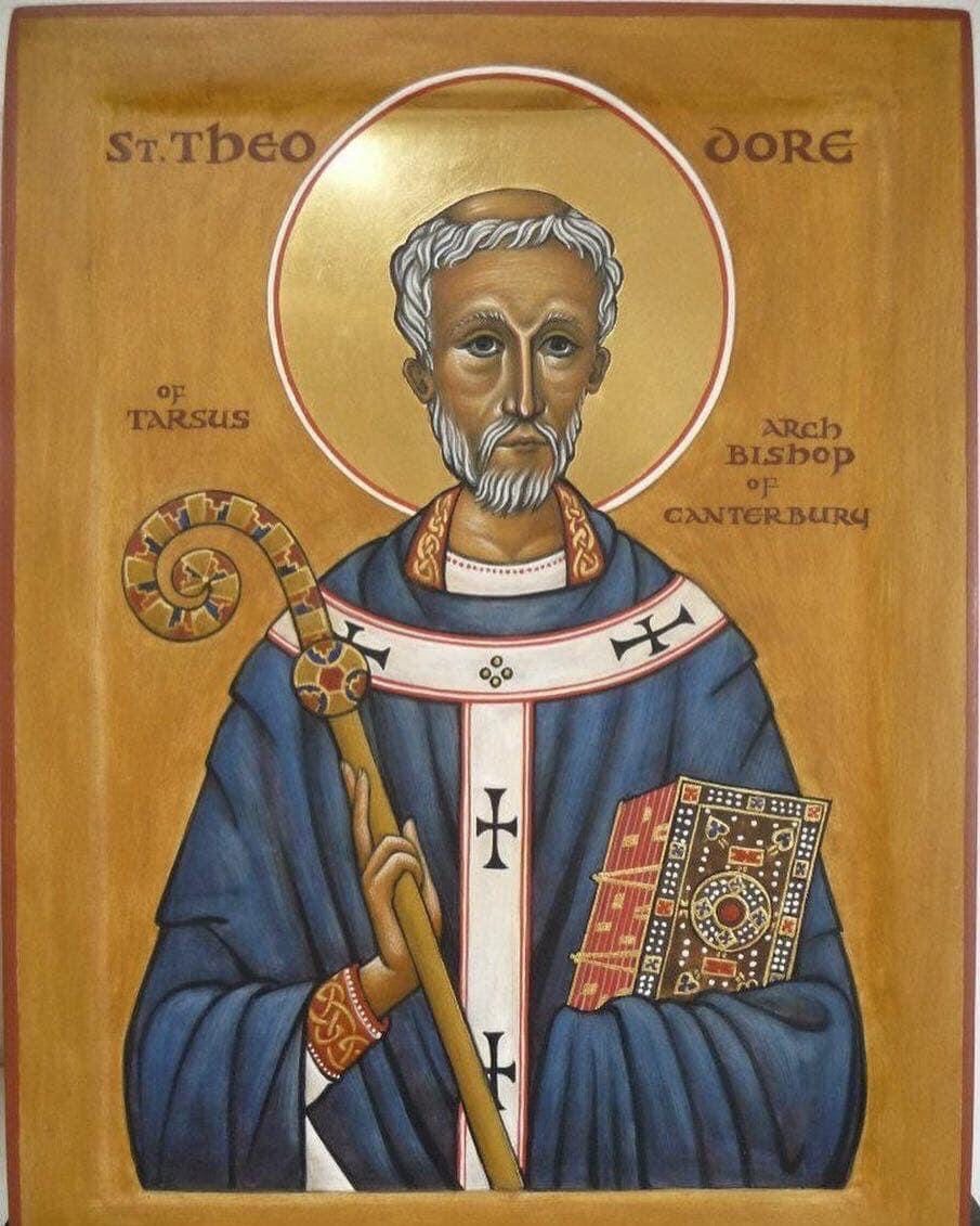 Today, the Church remembers Theodore of Tarsus (602 — 19 September 690 ...