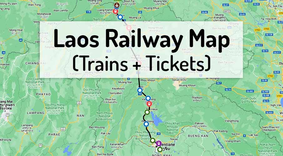 LAOS RAILWAY MAP — Trains + Tickets ☀️ | Medium