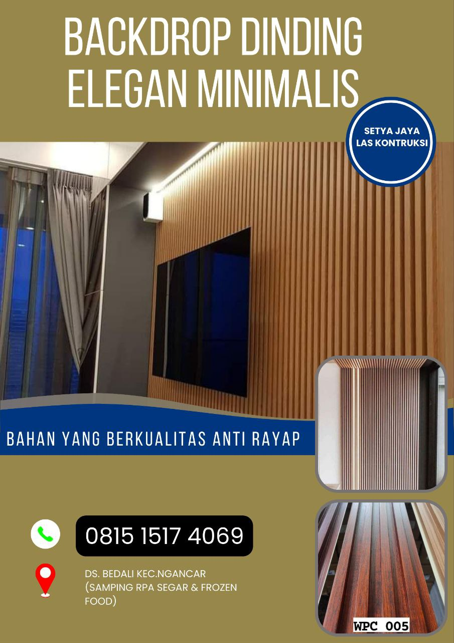 KONSULTASI HARGA!! HUB:0815 1517 4069, Backdrop dinding ...