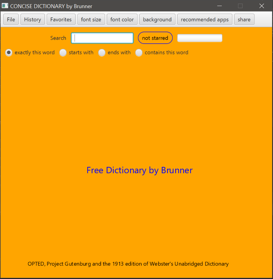HOW I BUILT A DESKTOP DICTIONARY. DESKTOP DICTIONARY is a dictionary I… | by Brunner1000 ...