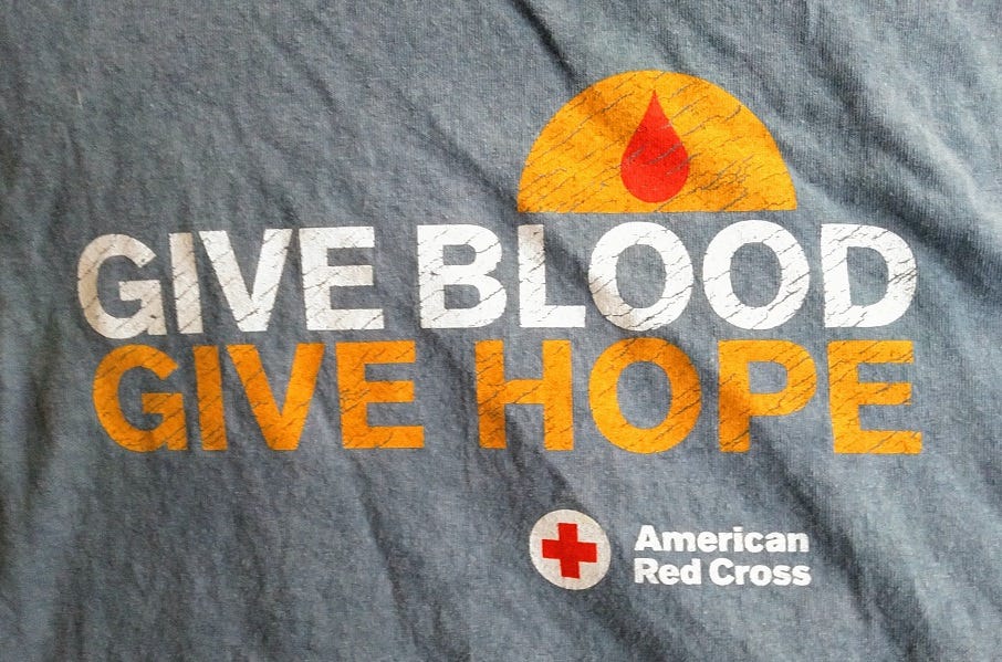 Giving Blood — Power Red. I gave blood today. In exchange, I get… | by ...