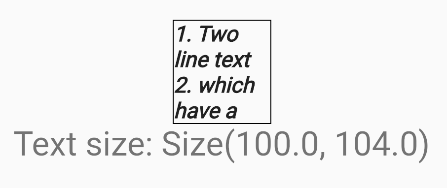 Measuring Text Size in Flutter — Part 2 | by Hwanseok Kang | Medium