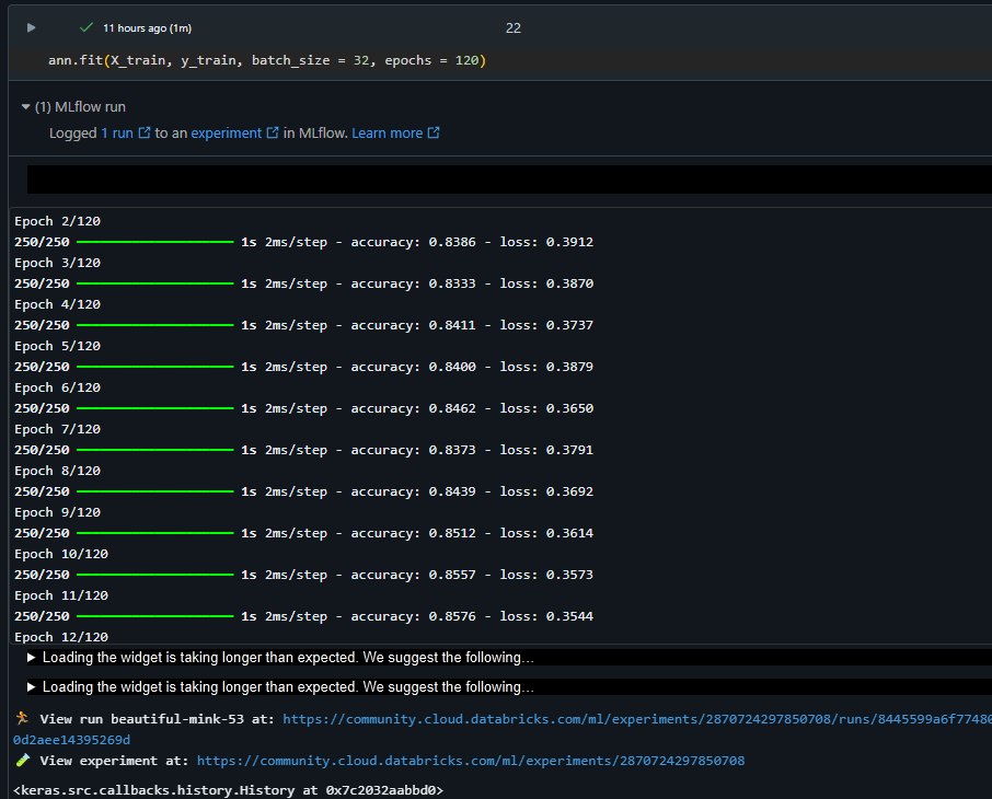 Artificial Neuronal Network for Banking Churn Prediction with Tensorflow and Keras on Databricks ...