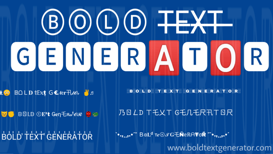 WHAT IS BOLD TEXT GENERATOR?. Boldtextgenerator.com (Bold Text… | by N ...
