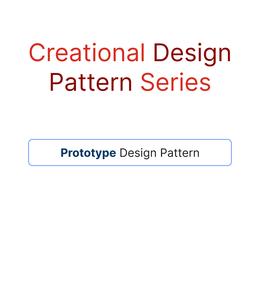 Creational Pattern Series | Prototype | by Ali Mohammad | Apr, 2024 | Medium