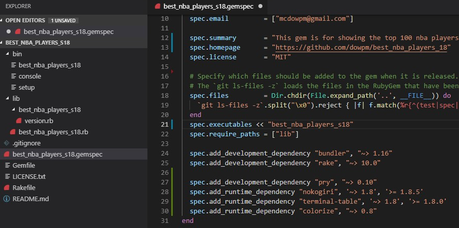 My First Ruby Cli Data Gem Project By Mac Prosper Medium