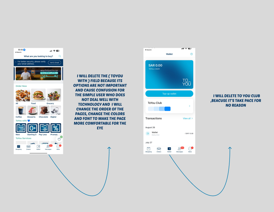 Case study (Project 3 — Redesign an App) | by Renad | Medium