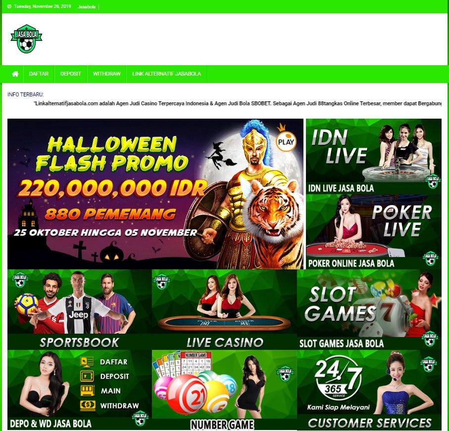 Cara Membaca Taruhan Double Chance JasaBolanet | by Agen Bola Terpercaya | Medium