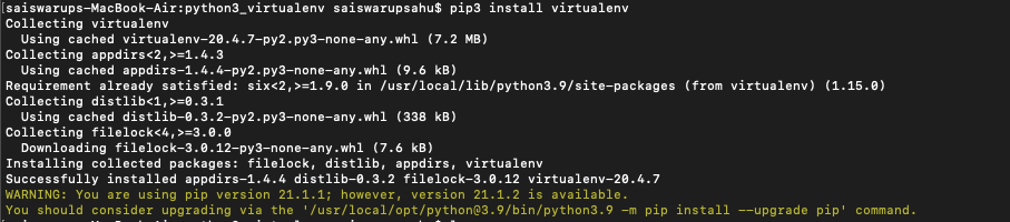 Setting up and using Python3 Virtualenv on Mac OS. - JforestS - Medium