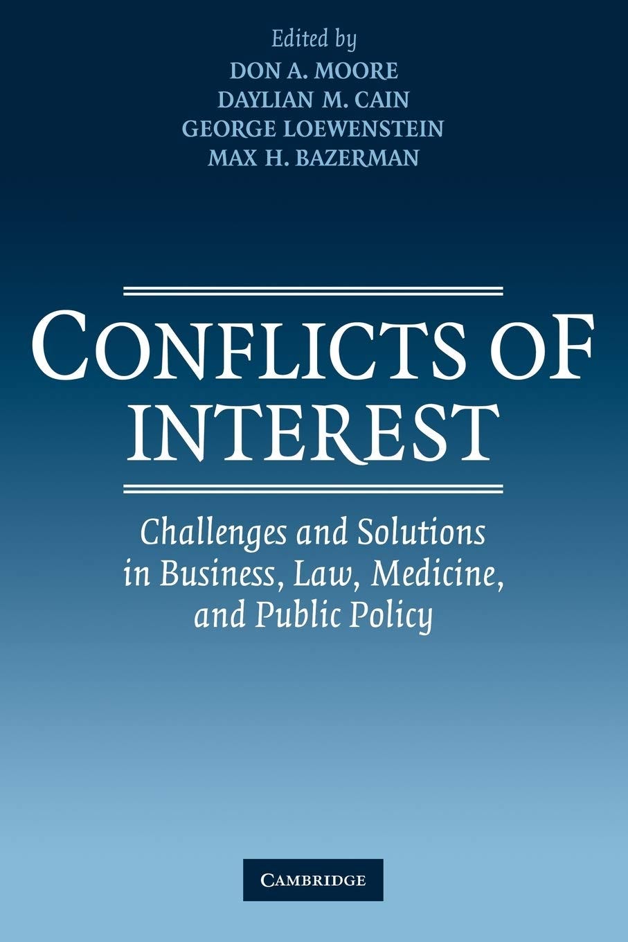 [DOWNLOAD] Conflicts of Interest: Challenges and Solutions in Business ...