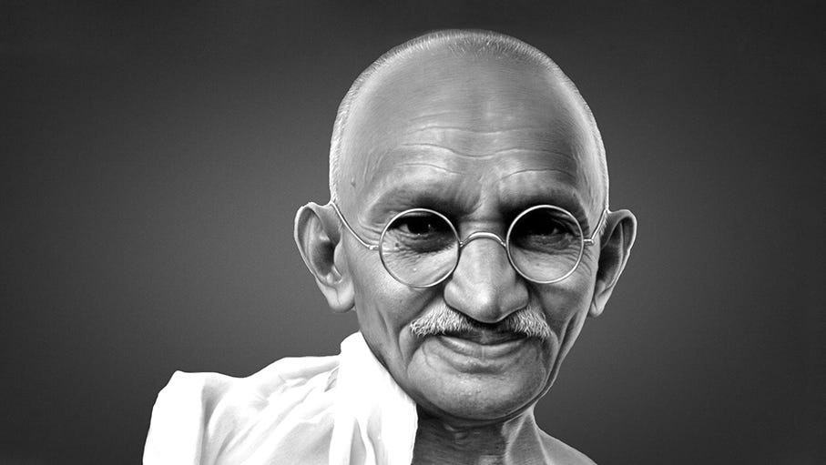 Reflections: Mahatma Gandhi. “Happiness is when what you think, what ...