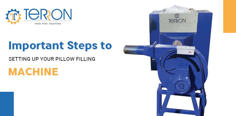 fillinImportant Steps to Setting up Your Pillow Filling Machine | by ...