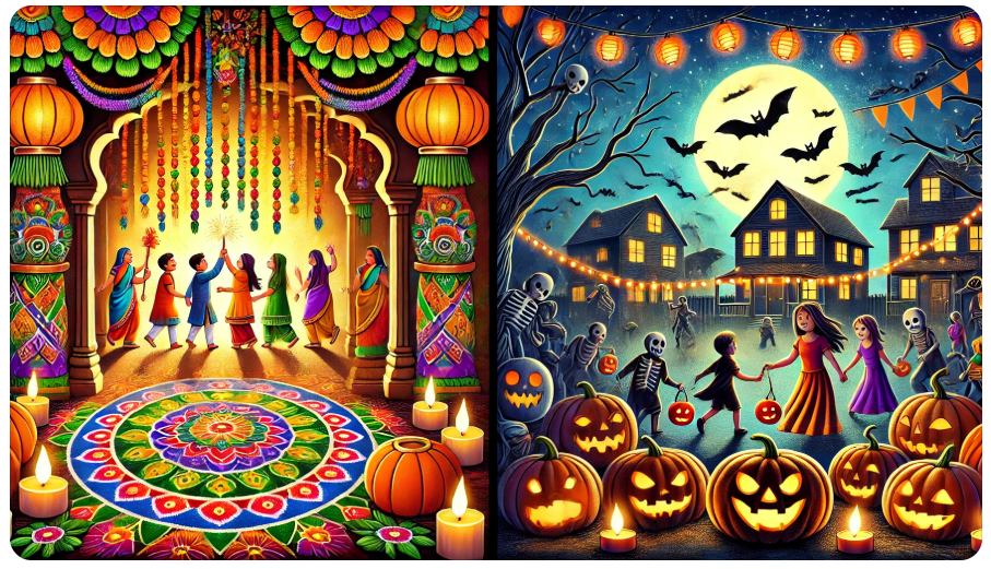 When We Celebrated Diwali and Halloween Together | by Pankaj Bisht ...