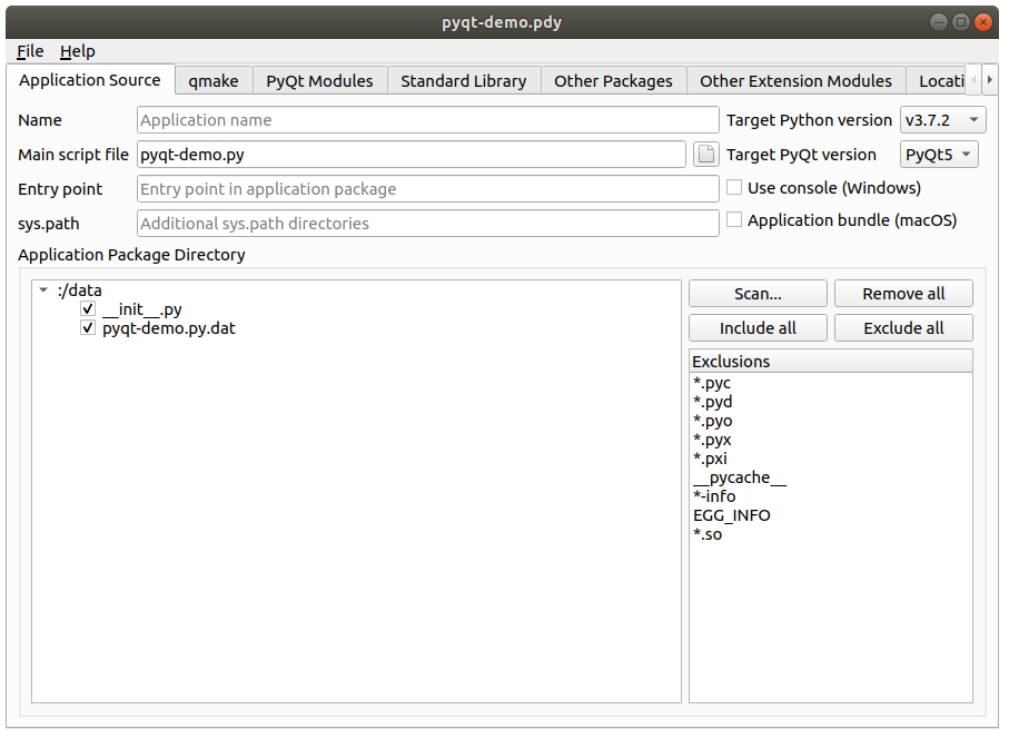Packaging Pyqt Application Using Pyqtdeploy For Both Linux And Android 6231