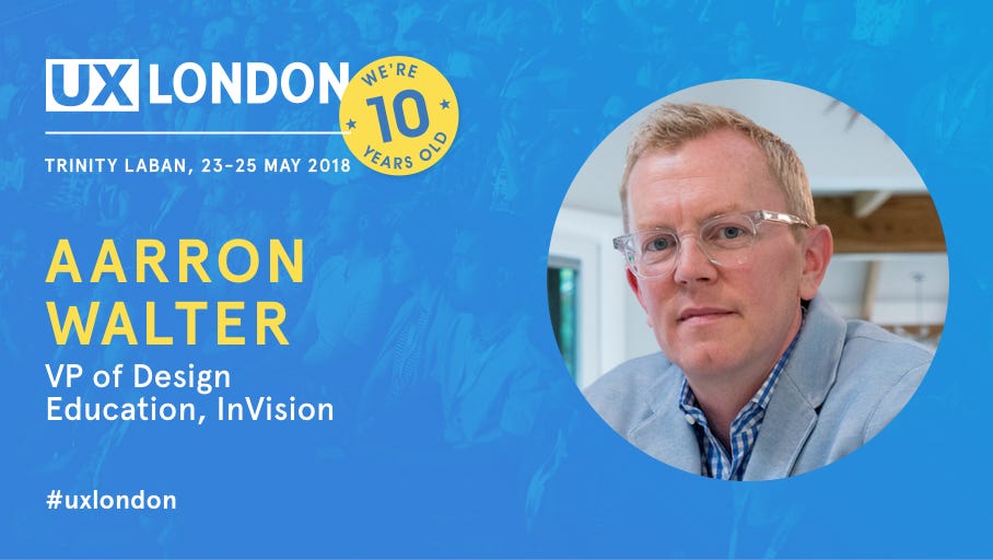 Interview with Aarron Walter. VP of Design Education, InVision | by ...