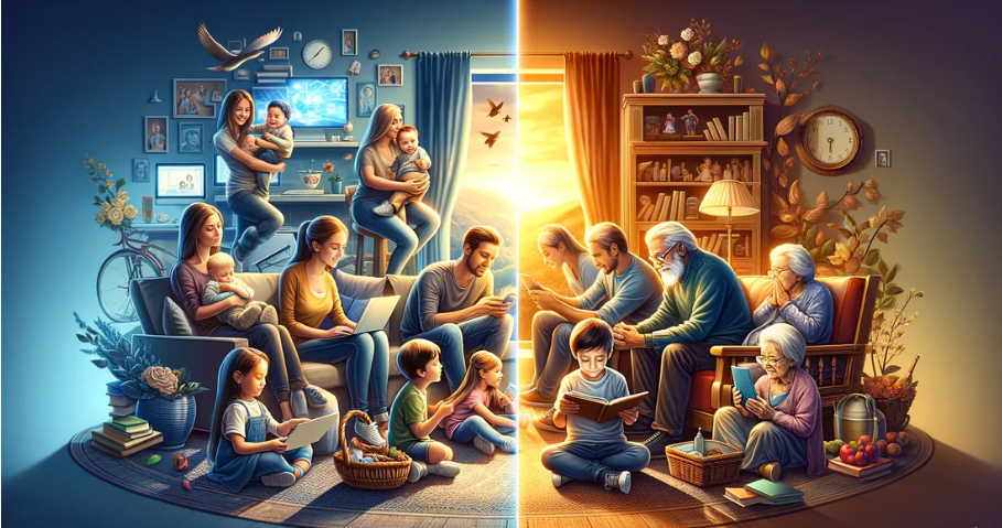 Ancient Vs. Modern Parenting: A Balanced Perspective | by Sana umar ...
