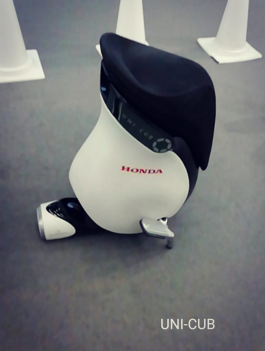 Tokyo Diaries - “UNI-CUB a personal mobility device by Honda, a new way ...