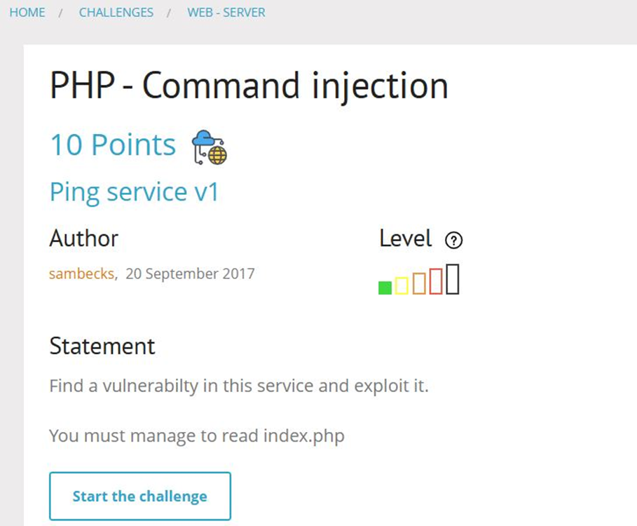 Root Me: PHP — Command injection. Ready to tackle another Root Me… | by Kamal S | Nov, 2025 | Medium