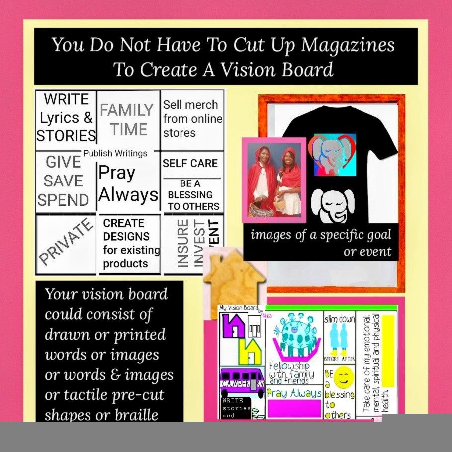 YOU DO NOT HAVE TO CUT UP MAGAZINES To Create a Vision Board | by AC ...