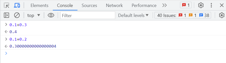 0.1 + 0.2 is not equal to 0.3? Why does JavaScript have this kind of ... 0.1 + 0.2 is not equal to 0.3? Why does JavaScript have this kind of ...